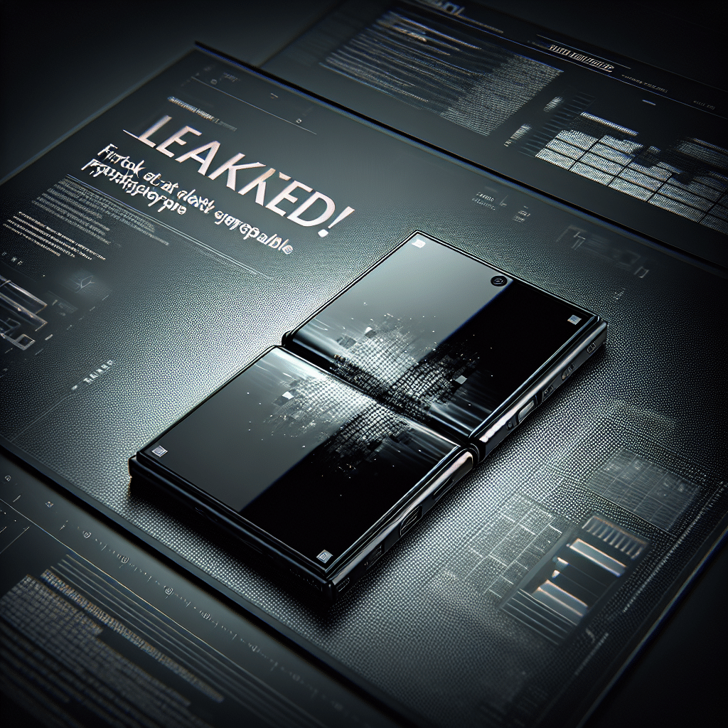 Leaked! First Look at Google Pixel Fold 2 Prototype - Check Out the ...