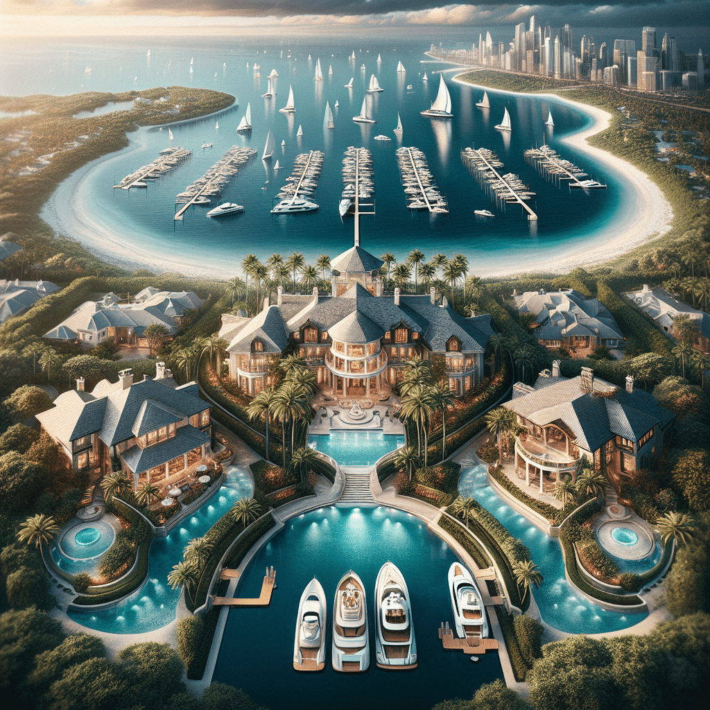 Private Yacht Basin and Beach Compound: Inside the $298M Gordon Pointe Estate with 22,800 Sq Ft ...