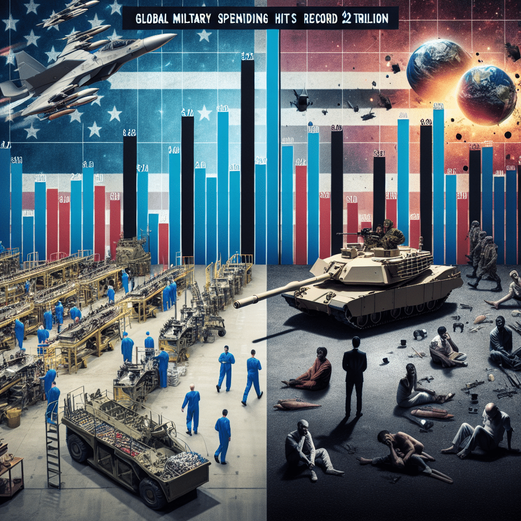 Global Military Spending Hits Record $2.2 Trillion as Conflicts ...
