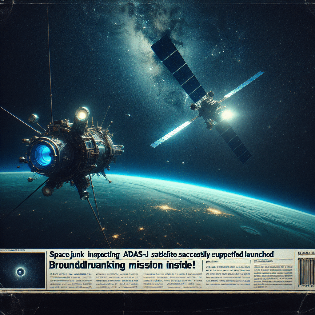 Space Junk Inspecting ADRAS-J Satellite Successfully Launched by Rocket ...