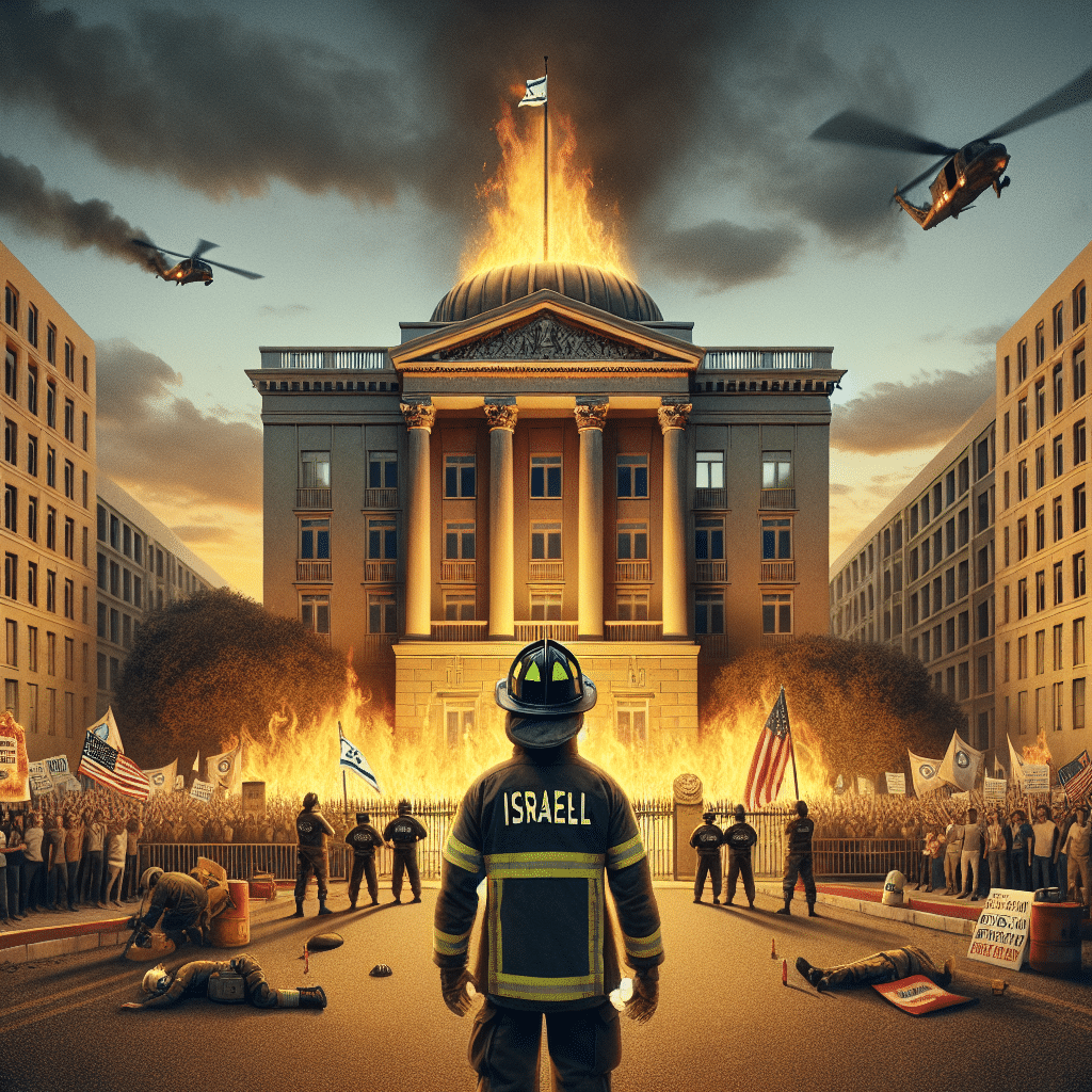 **FIRE: U.S. Airman Sets Himself Ablaze in Front of Israeli Embassy ...