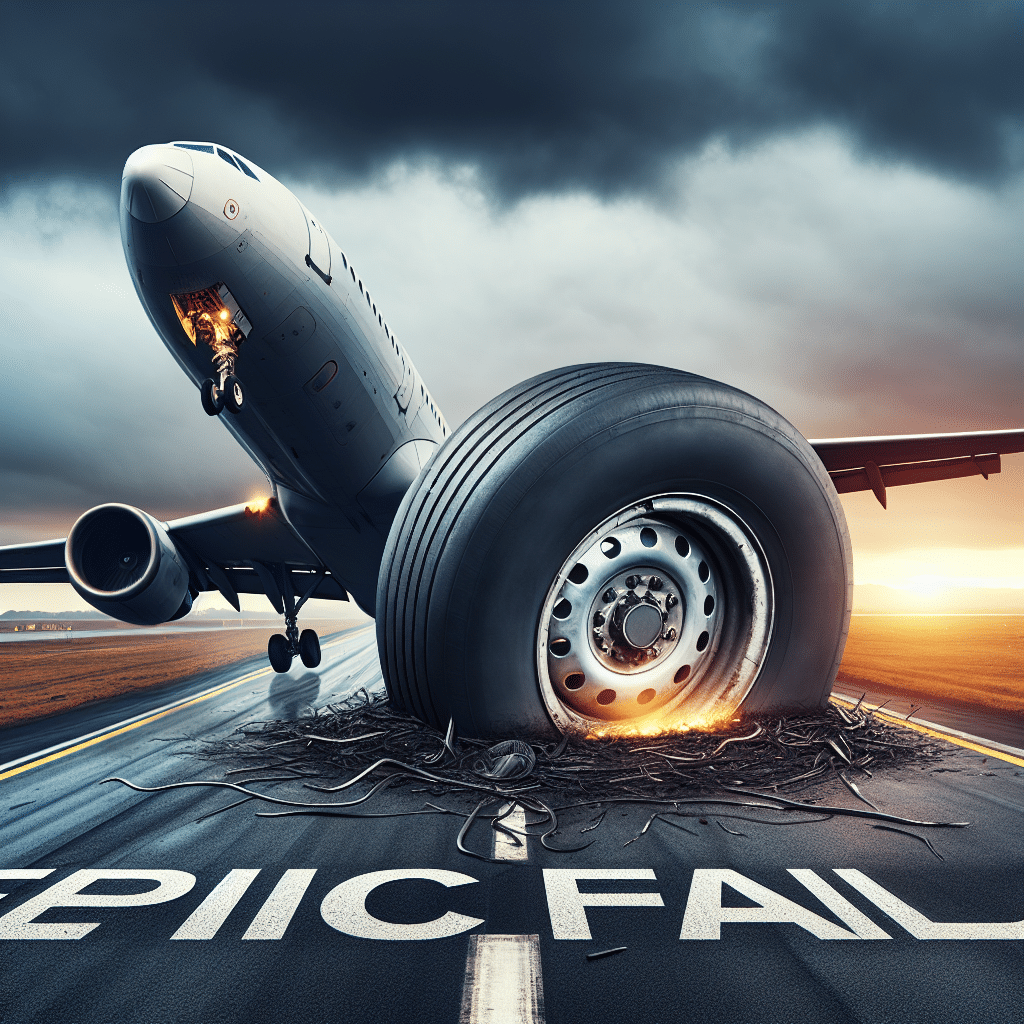 TIRE EPIC FAIL: United Airlines Flight Loses Tire After Takeoff from ...