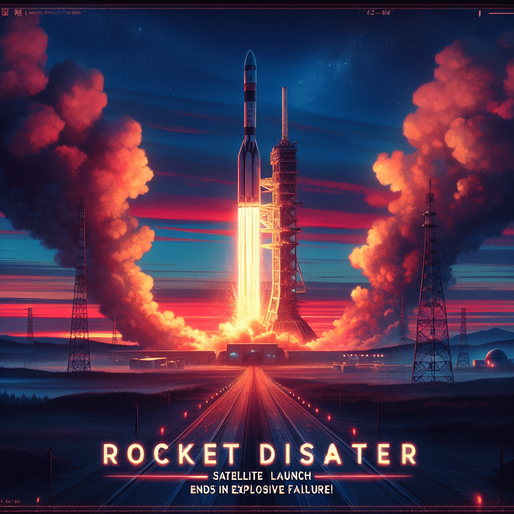 Rocket disaster: Japanese company's satellite launch ends in explosive ...