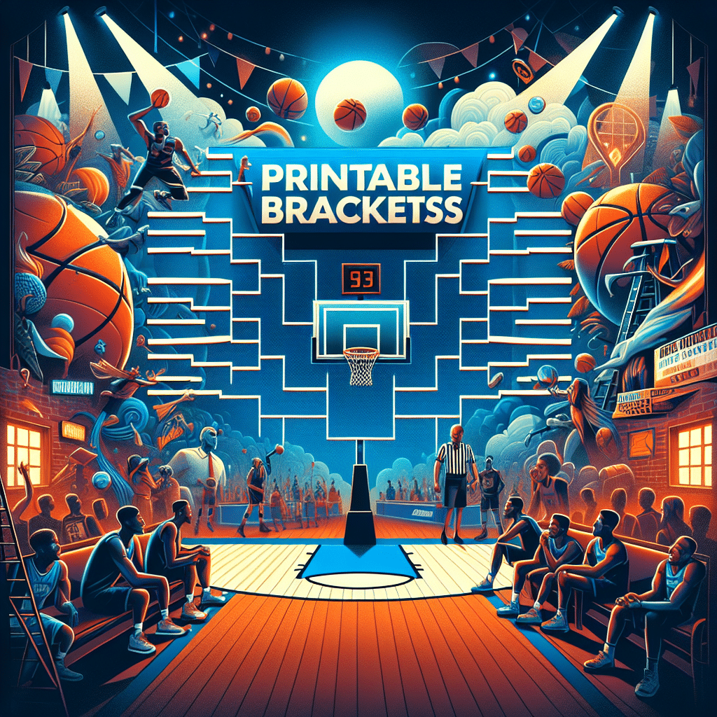 Bracket Madness: Get Ready for the 2024 NCAA Tournament with Printable ...