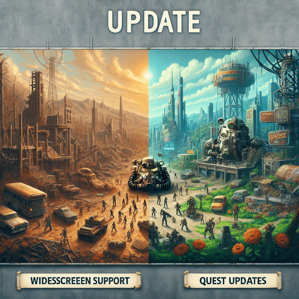 Update New Fallout 4 Update Adds Exciting Features: Widescreen Support ...