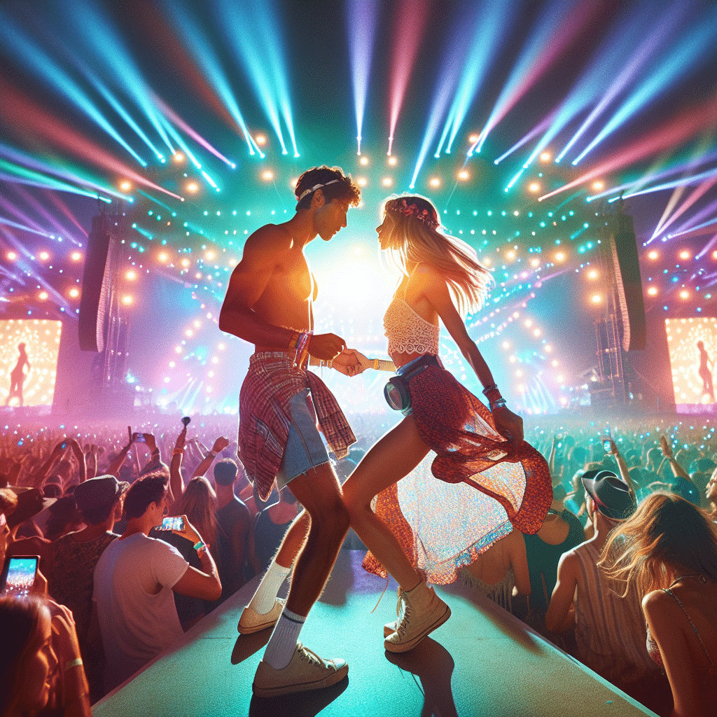 **Travis Kelce and Taylor Swift's Epic Coachella Dance-Off Caught on ...