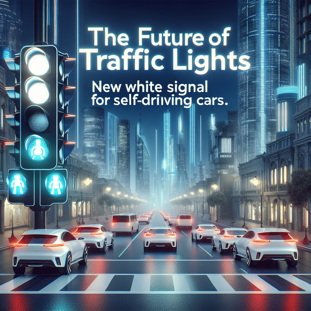 **FUTURE OF TRAFFIC LIGHTS** Could Include New White Signal for Self ...