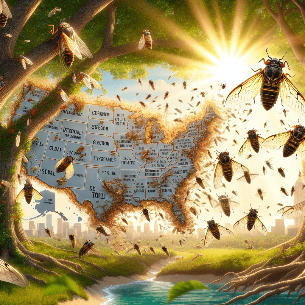 **Cicada Emergence 2024: Trillions of Periodical Cicadas Creating a ...
